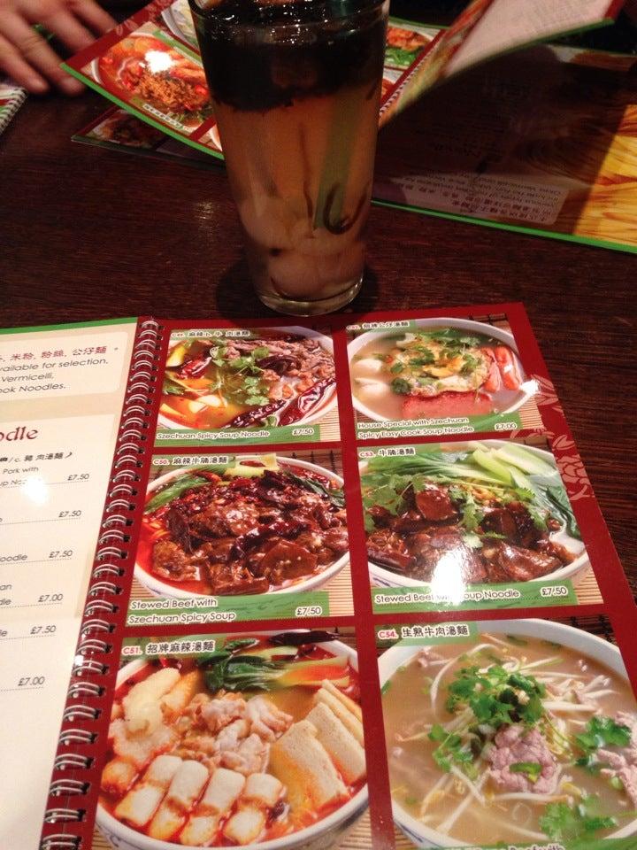 Carta del restaurante Little Asia, Bournemouth