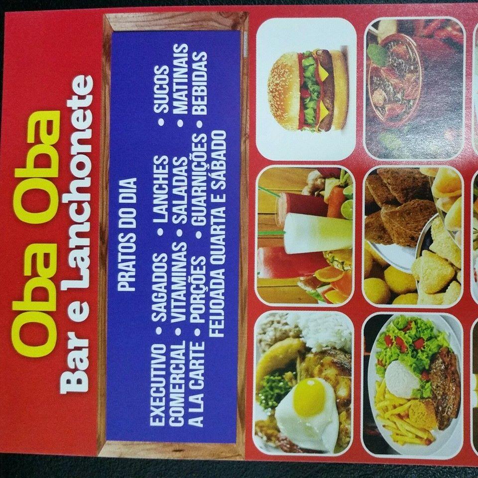 Menu at Bar e Lanchonete Oba Oba, São Paulo, Praça Dr. João Mendes