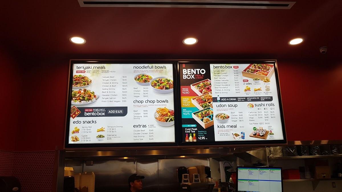 Menu at Edo Japan - Thickwood Heights - Sushi and Grill restaurant ...