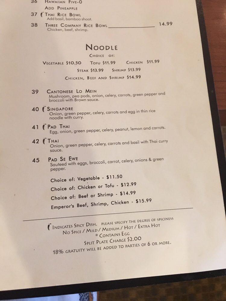 Menu at Apple Grill restaurant, West Bloomfield Township