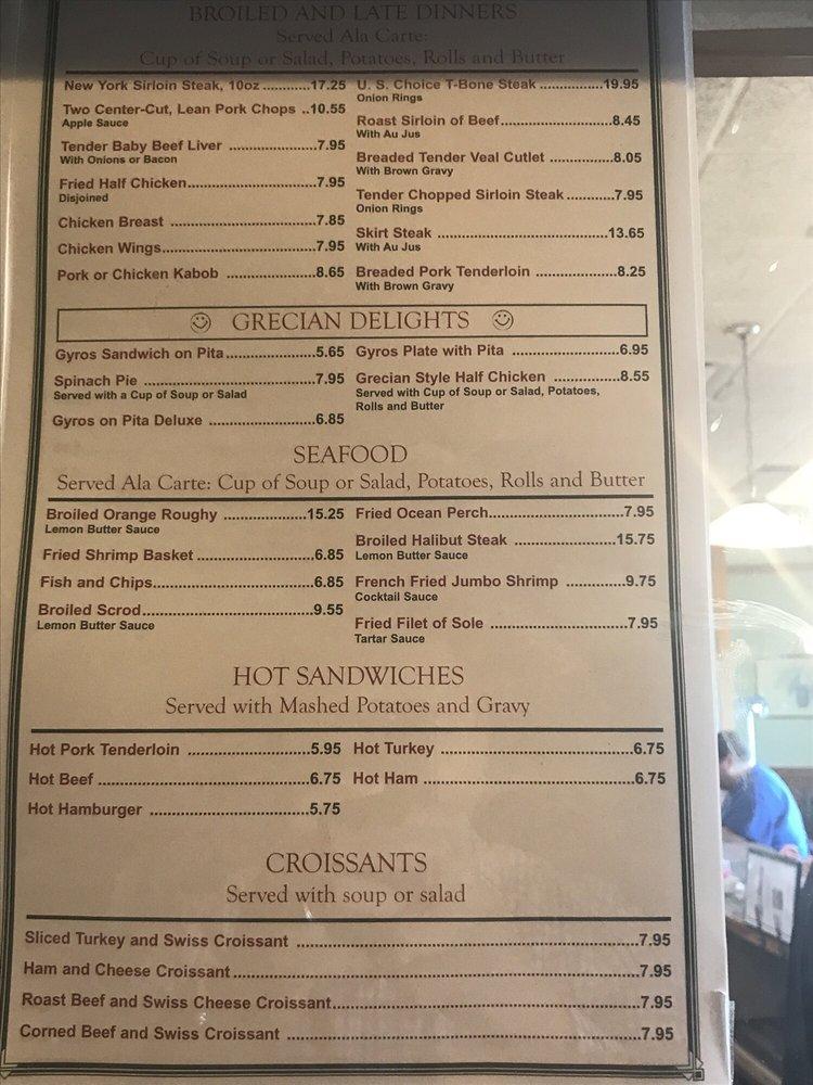 Menu at Country Cup Restaurant, Countryside