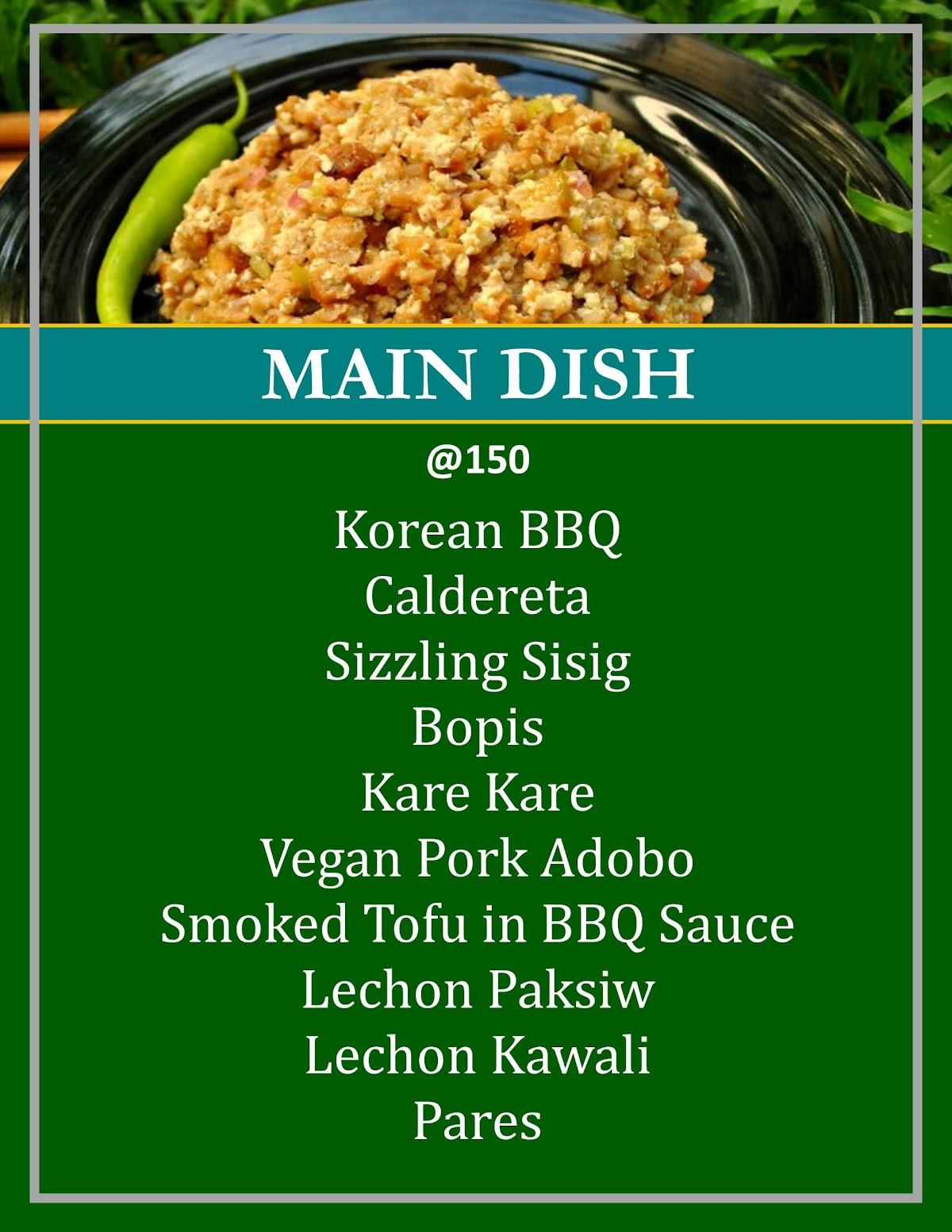 Menu at Greenery Kitchen PH restaurant, Makati