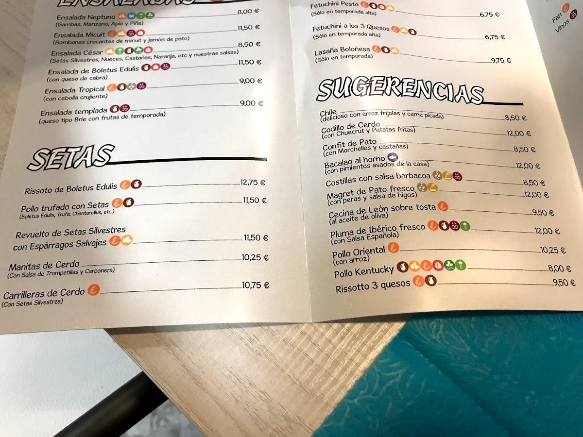Menu at Stop Zamora pub & bar, Zamora