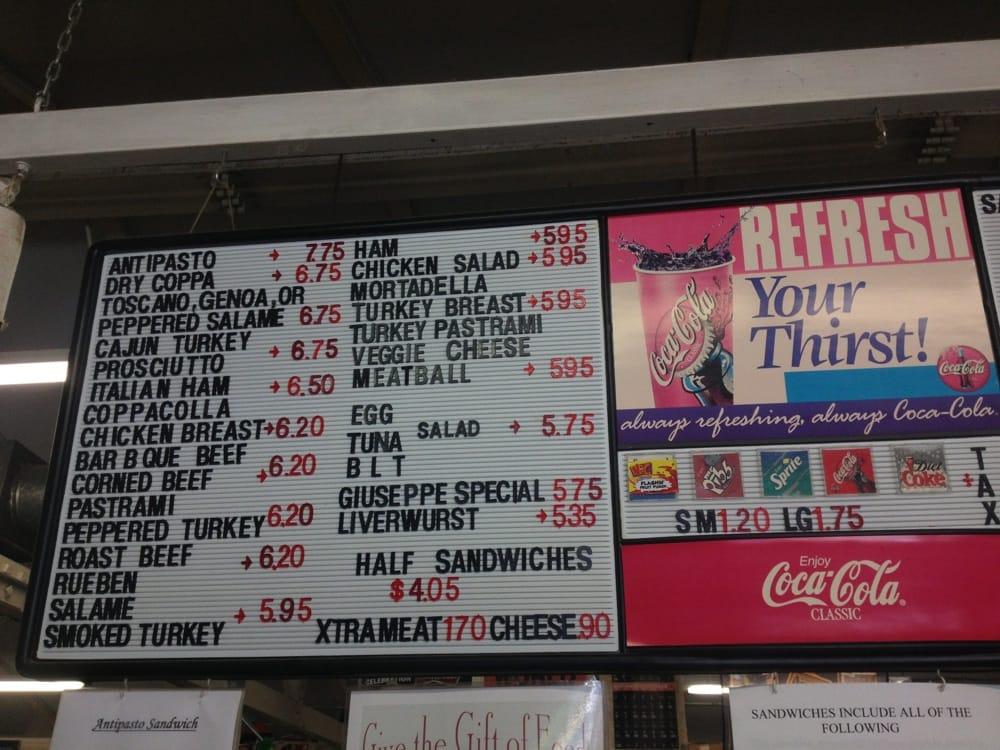 Menu at Better Foods Deli restaurant, Roseville, 900 Douglas Blvd