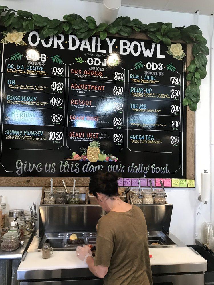 Menu at Our Daily Bowl pub & bar, Schenectady