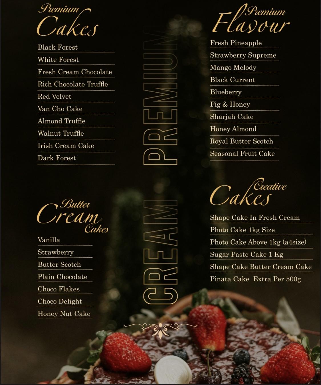 Menu at Kadhambam Multi-cuisine Restaurant, Coimbatore