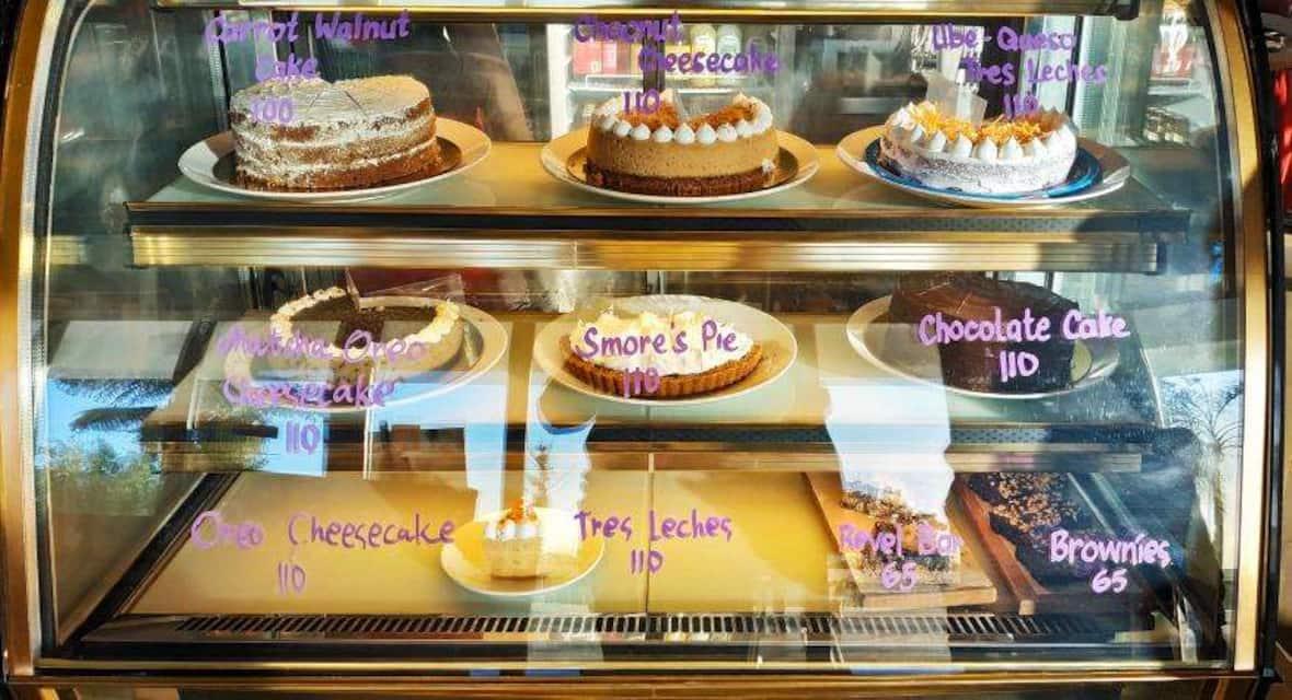 Menu at Fika Manila cafe, Quezon City