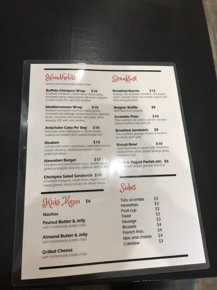 Menu at The Leaf and Seed restaurant, Maumee