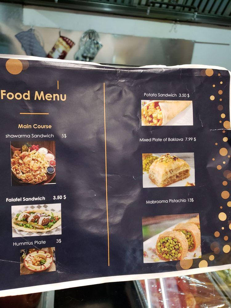 Menu at Fresh Arabic Sweets بلاد الشام desserts, Buffalo