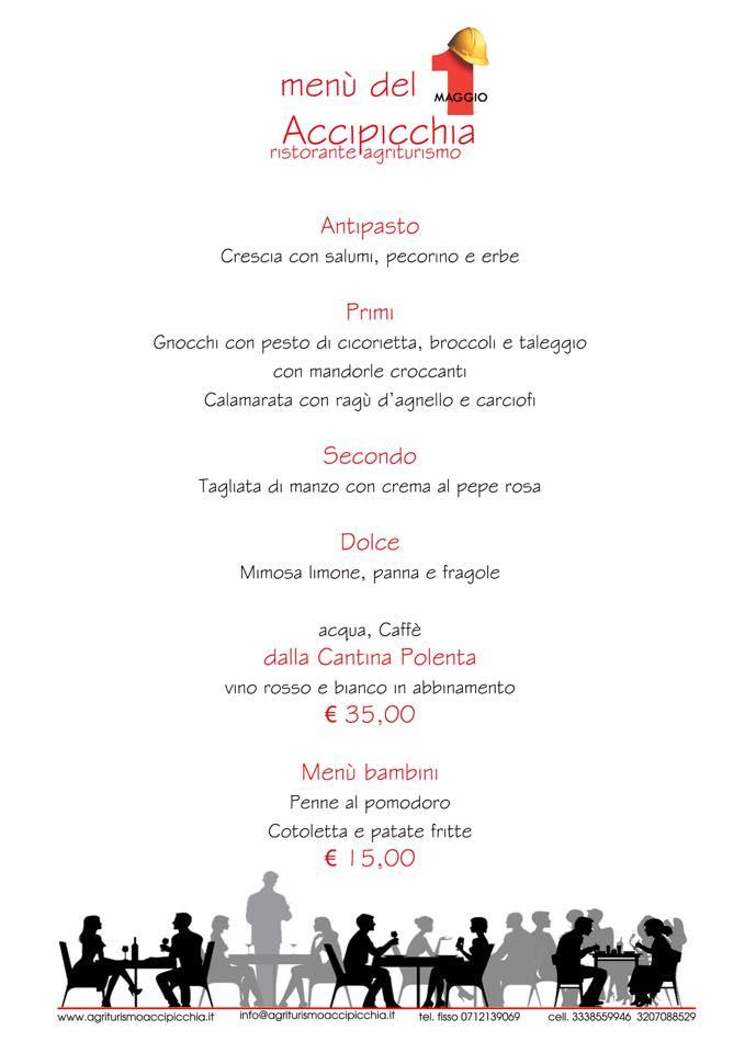Menu at Il Cardeto David & Eleonora restaurant, Ancona