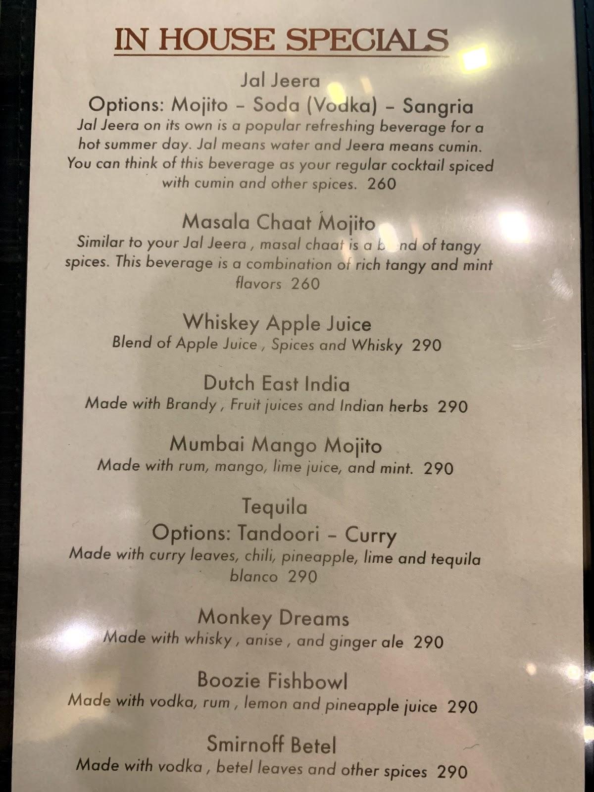 Menu at Queens at Bollywood - BGC restaurant, Taguig, Ground Floor