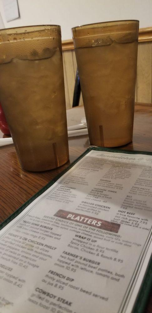Menu at Henry's Diner restaurant, Crescent