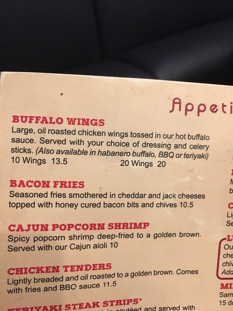 Menu at Lucky 7 Bar and Grill, Kirkland