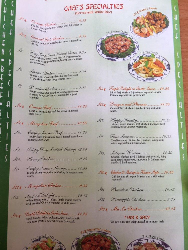 Menu at Number 1 Kitchen restaurant, Akron