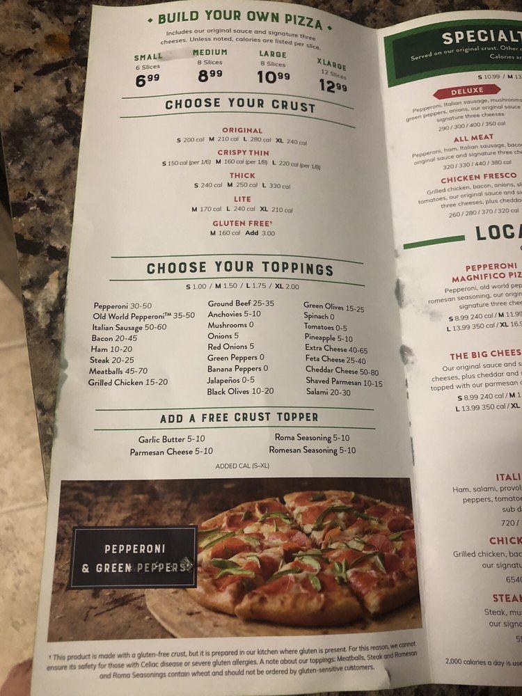 Menu at Marco's Pizza pizzeria, Longwood, W State Rd 434 #101