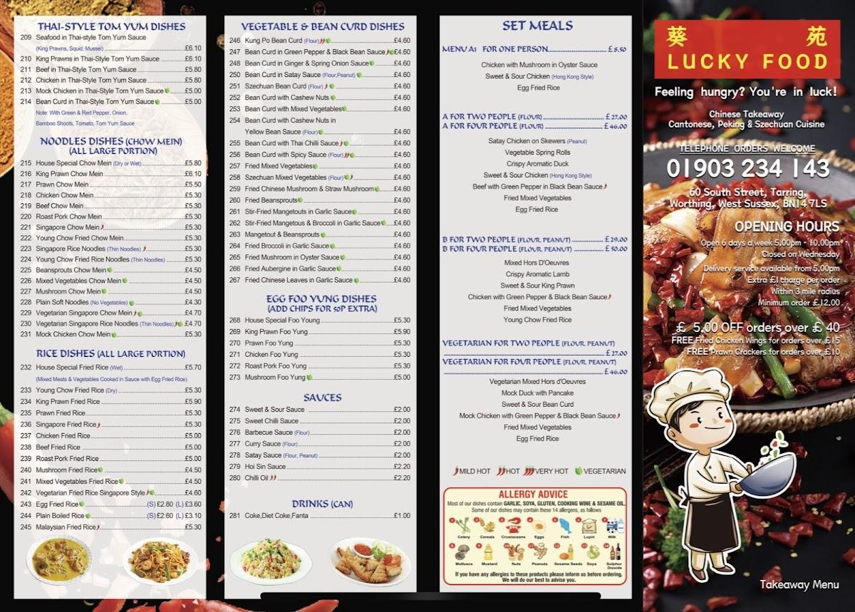 Lucky Food Chinese Take Away Worthing Photos at Nathan Ronk blog