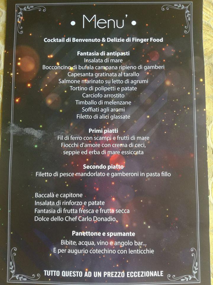 Menu da Ristorante La Siesta, Napoli, Via Madonnelle 150
