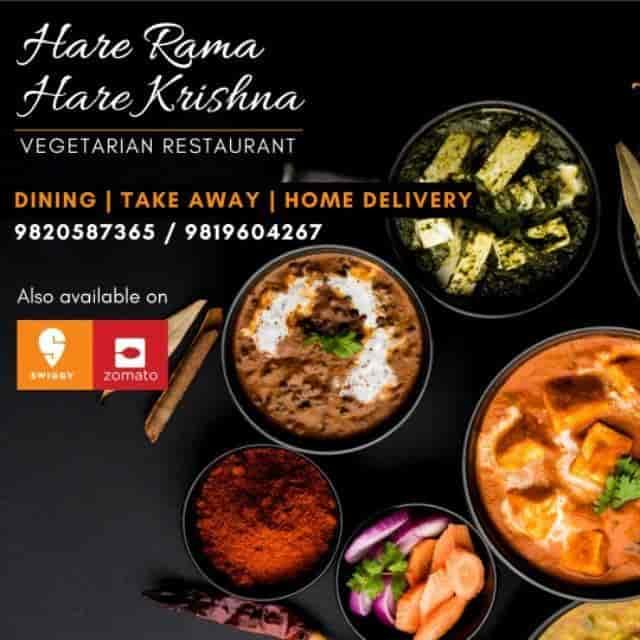 Menu at Hare Rama Hare Krishna Pure Veg Restaurant, Mumbai, Below ...
