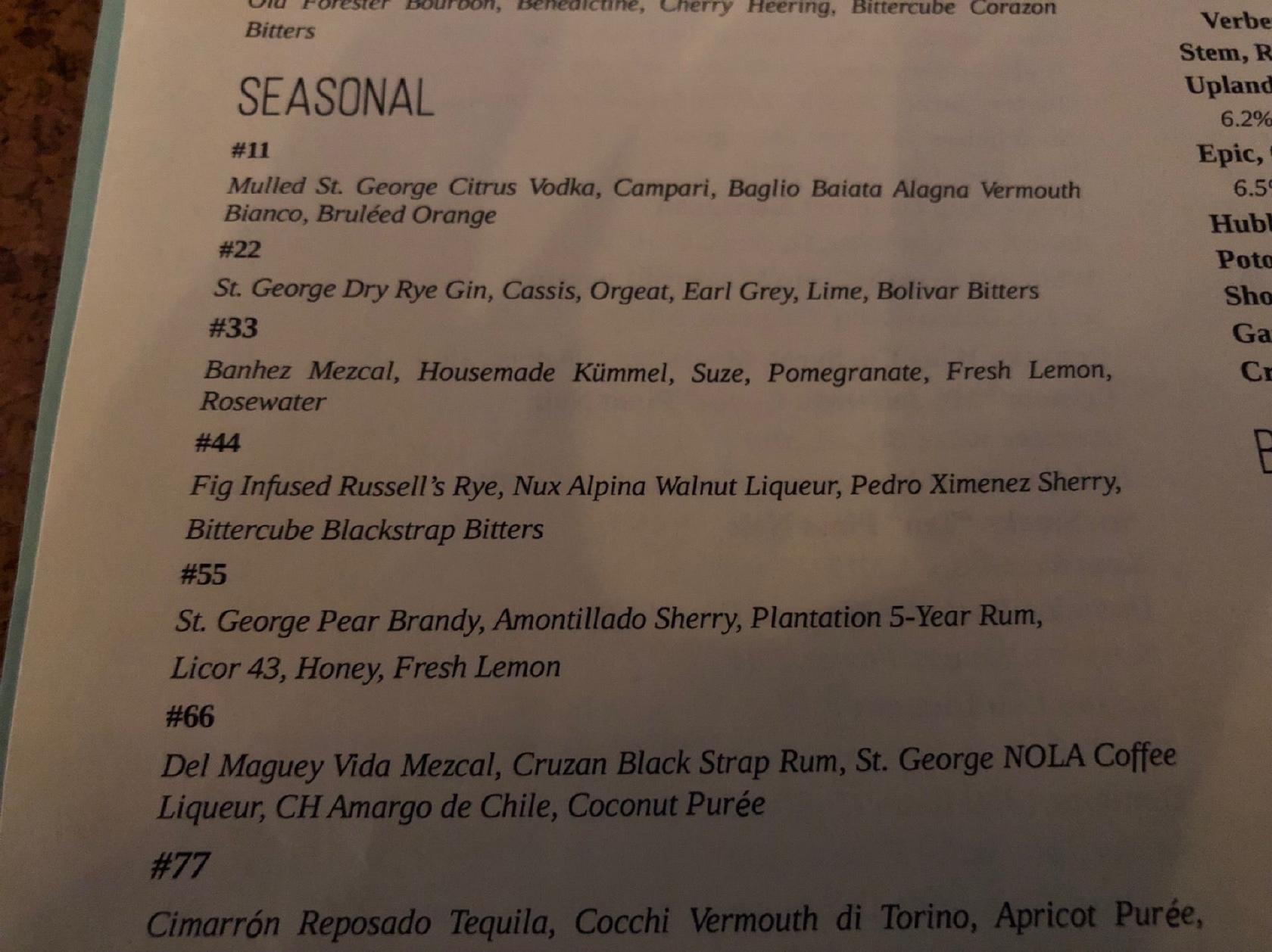 Menu at Little Duck Kitchen & Catering restaurant, Milwaukee, S Howell Ave