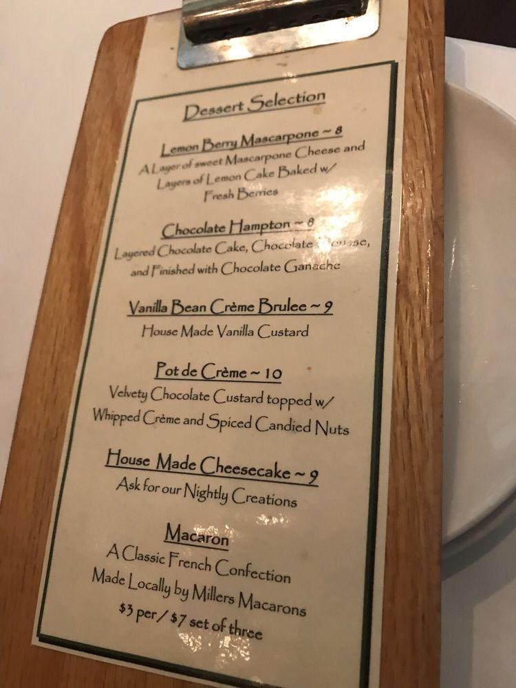 Menu at 20 Brix pub & bar, Milford, 101 Main St