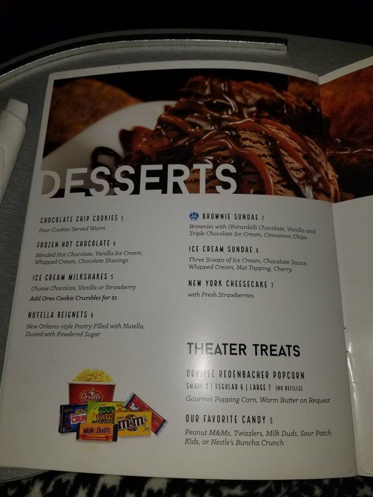 Menu at Studio Movie Grill restaurant, Duluth
