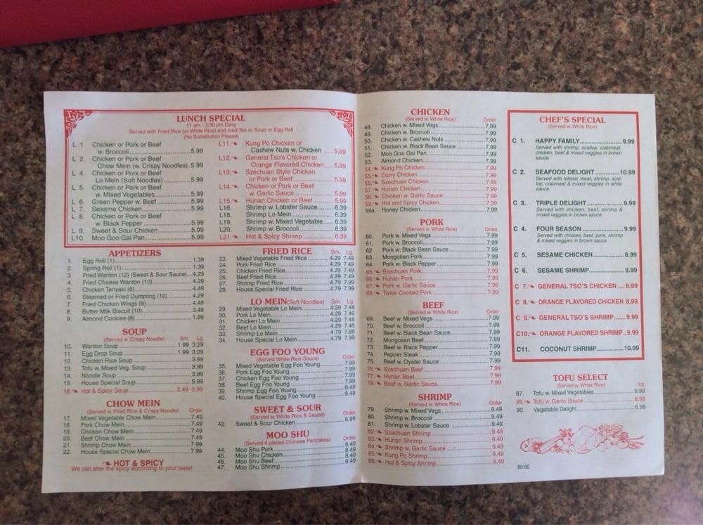 Menu at Broadway Buffet restaurant, Sulphur Springs, S Broadway St