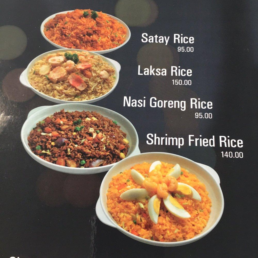 Menu at Bugis Singapore Street Food restaurant, Quezon City, 78 Nicanor ...
