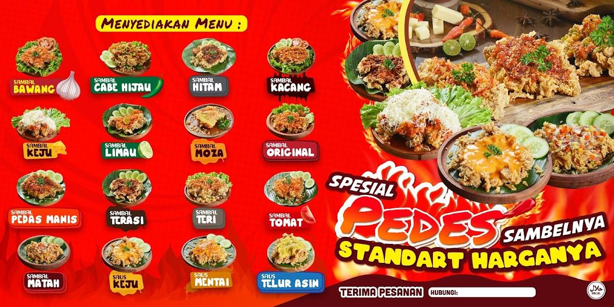 Carta del restaurante Ayam Geprek Kekinian "SELAWE", Semarang