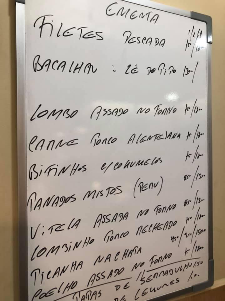 Menu at Rafa Take Away Maia restaurant, Maia