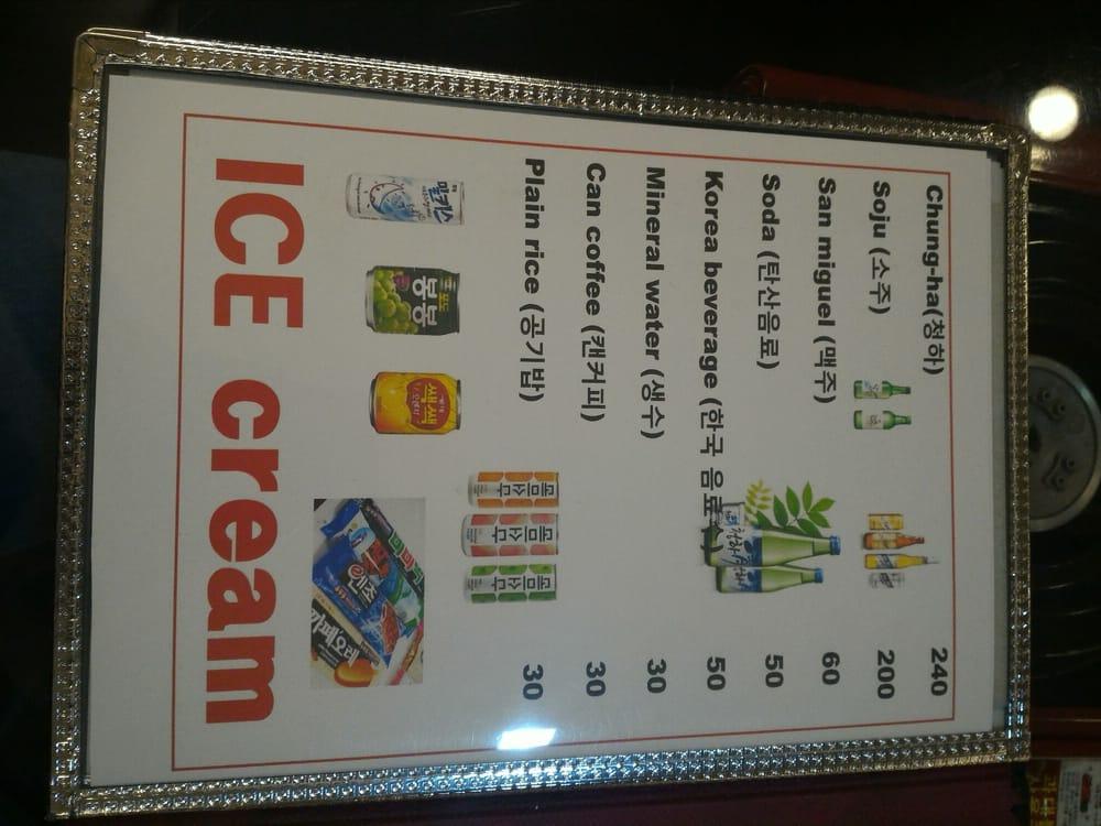 Menu at Salang Restaurant, Pasig