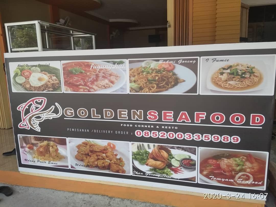 Menu at GOLDEN SEAFOOD restaurant, Ranai