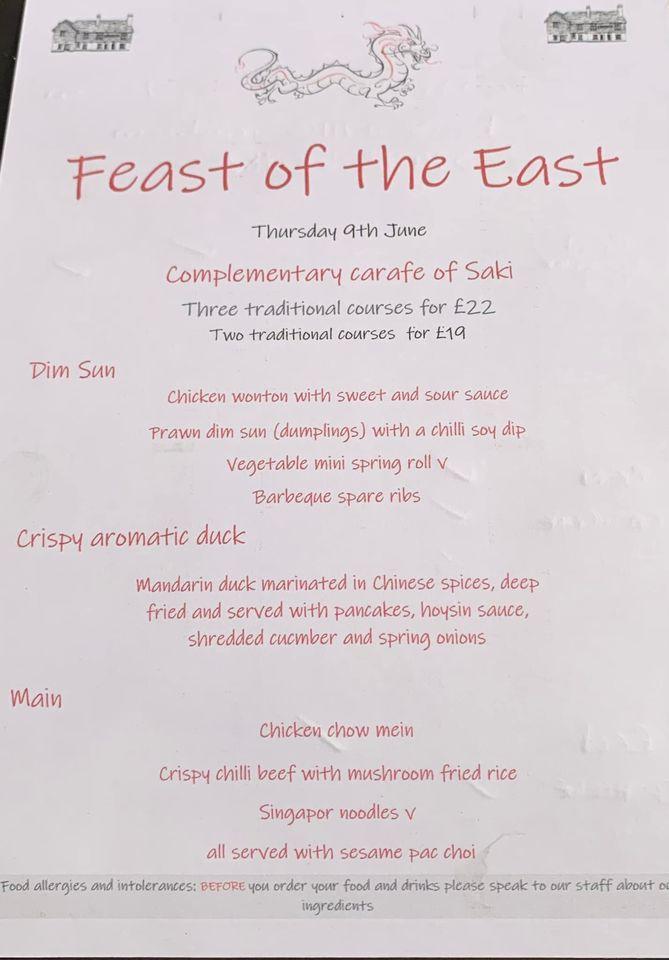 Menu at The Old Eden pub & bar, Edenbridge
