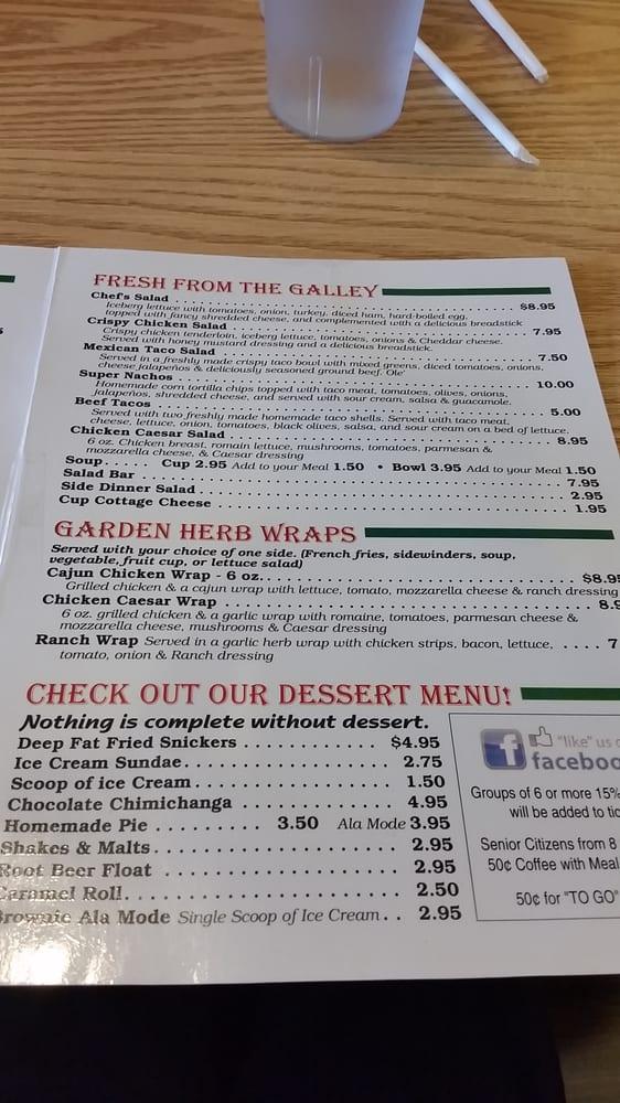 Menu at Main St Cafe & Market, Chamberlain