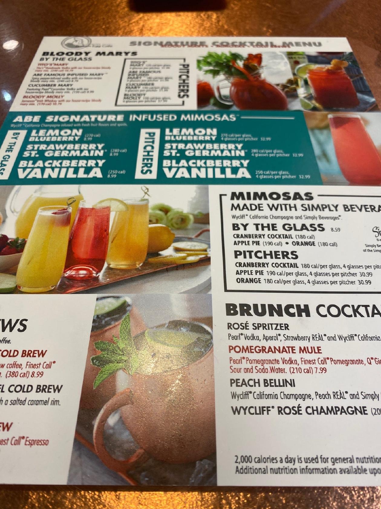 Menu at Another Broken Egg Cafe, Nashville, 208 Commerce St