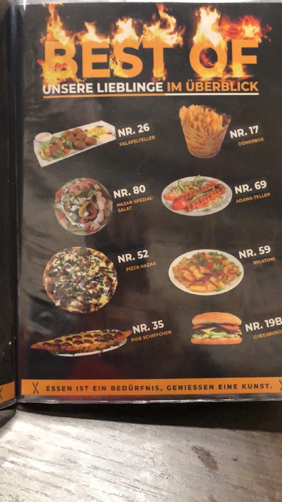 Hazar Kebap Pizza Doner