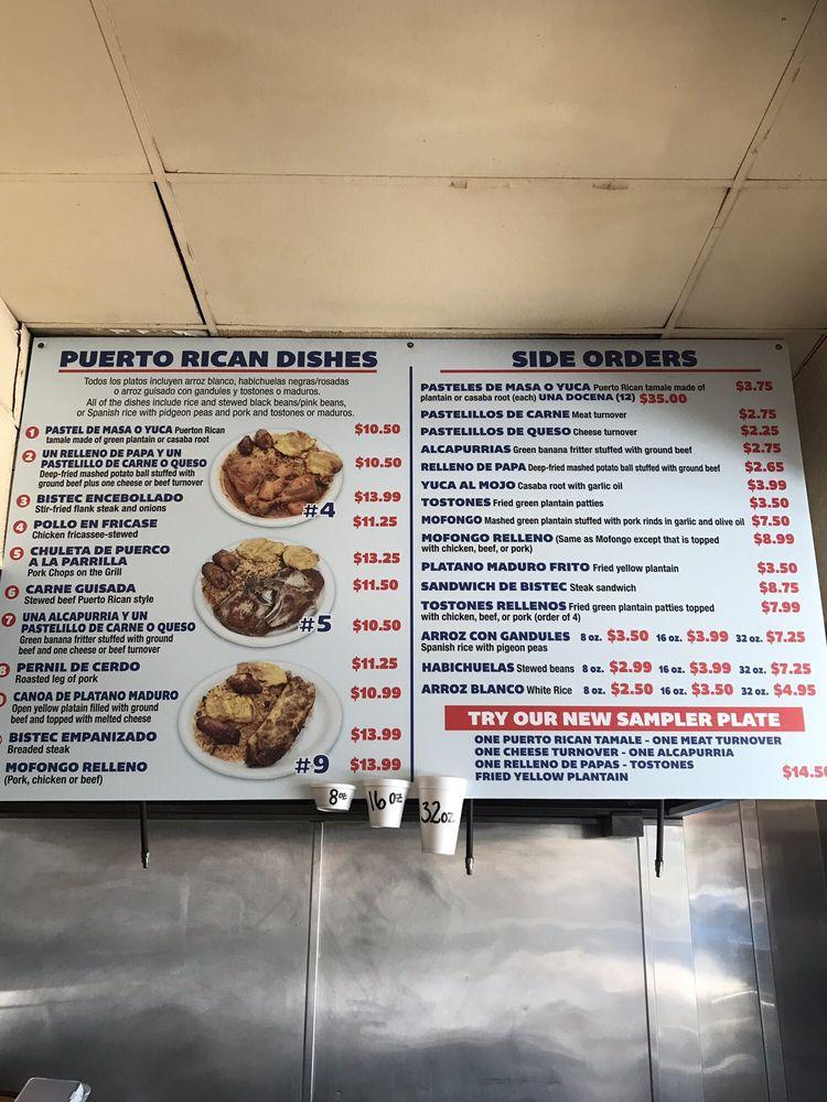 Menu at Señor Big Ed restaurant, Cypress