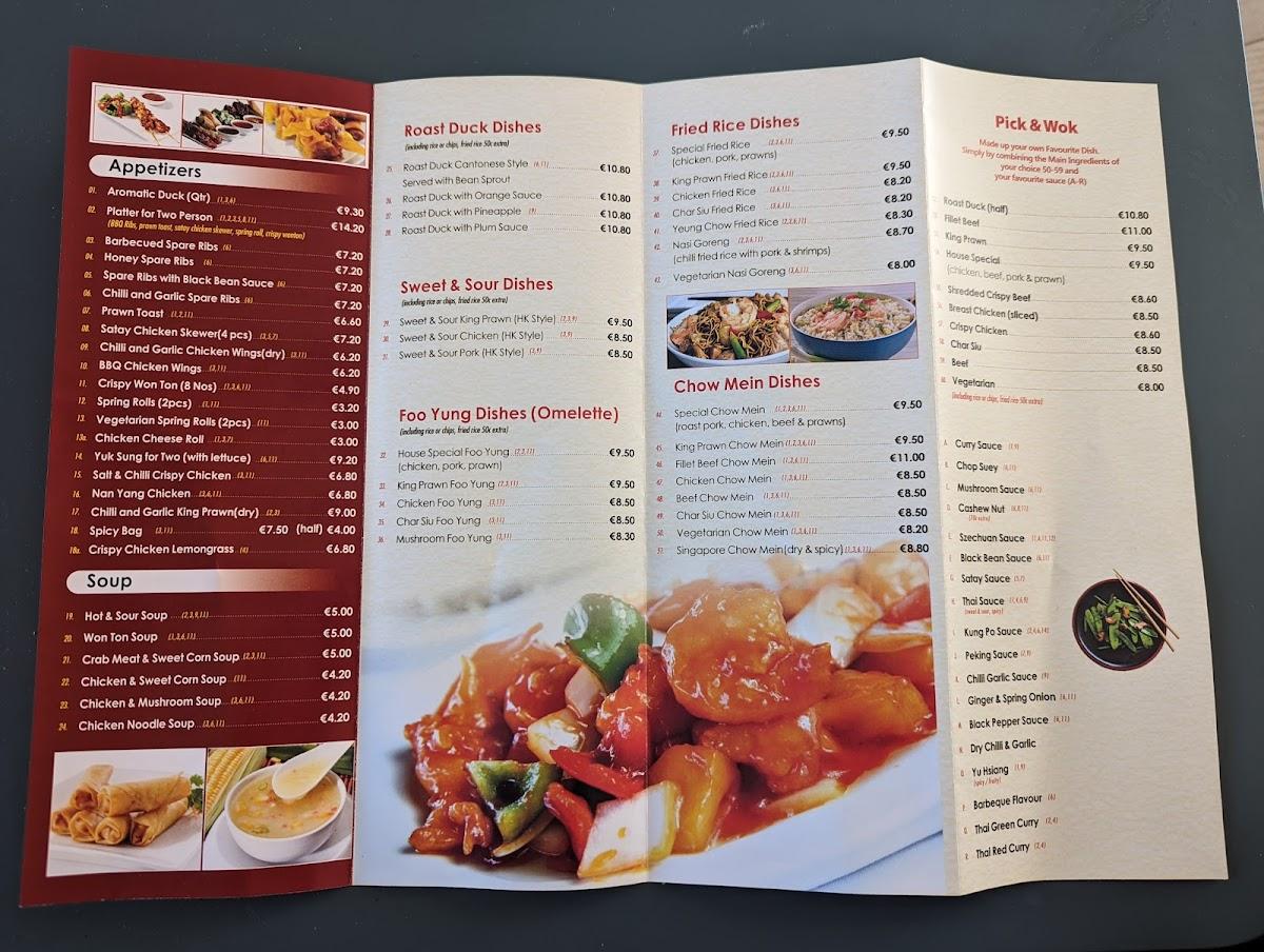Menu at Good Food Take Away restaurant, Castlepollard, The Square