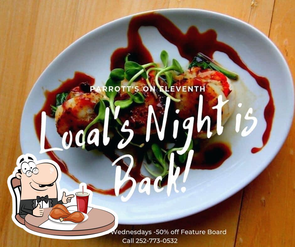 Parrott's On Eleventh in Morehead City - Restaurant menu and reviews