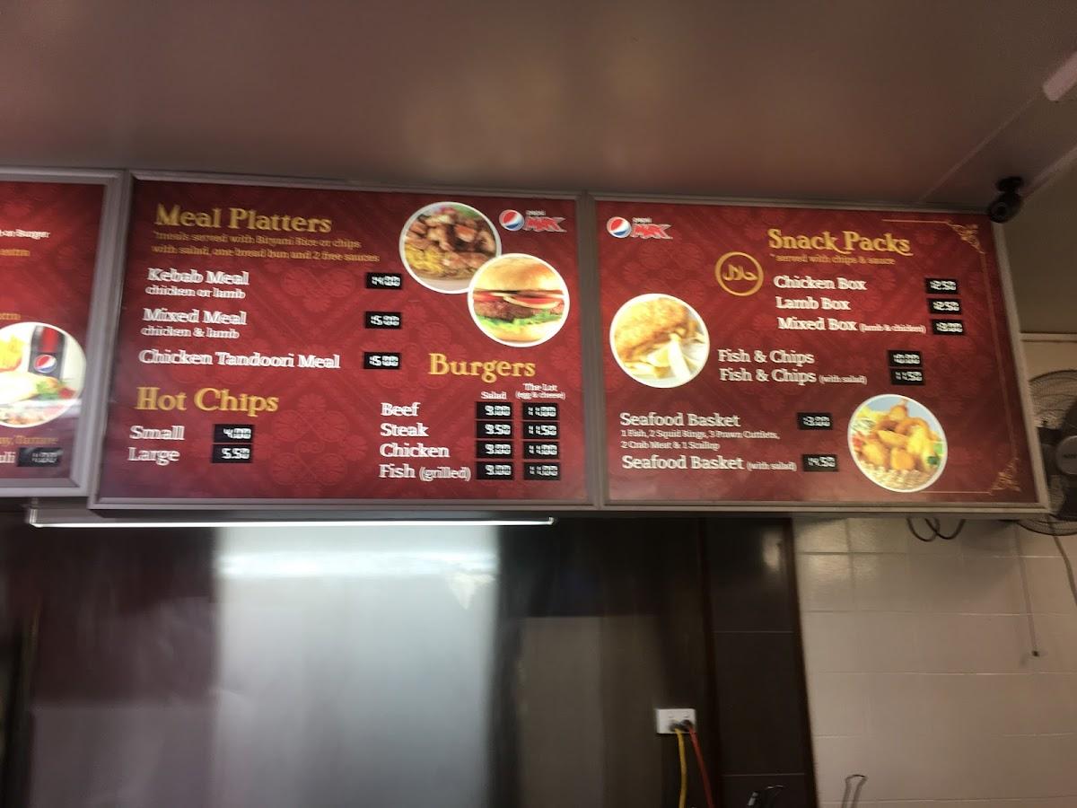 Menu at Morris Place Kebabs & Bakery, Innaloo