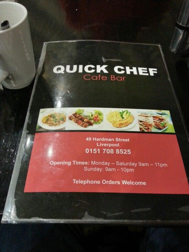 Menu at Quick Chef Turkish BBQ Cafe (Renamed as Labranda Bar & Grill ...