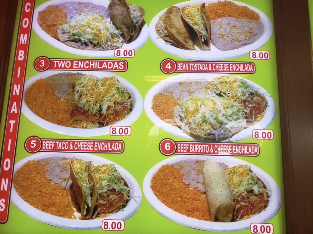 Menu at Albertaco's Mexican Food restaurant, Moreno Valley