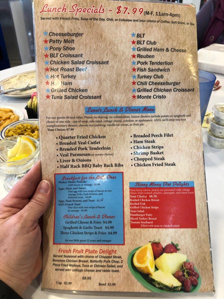 Menu at Four Star Family Restaurant, Mount Zion