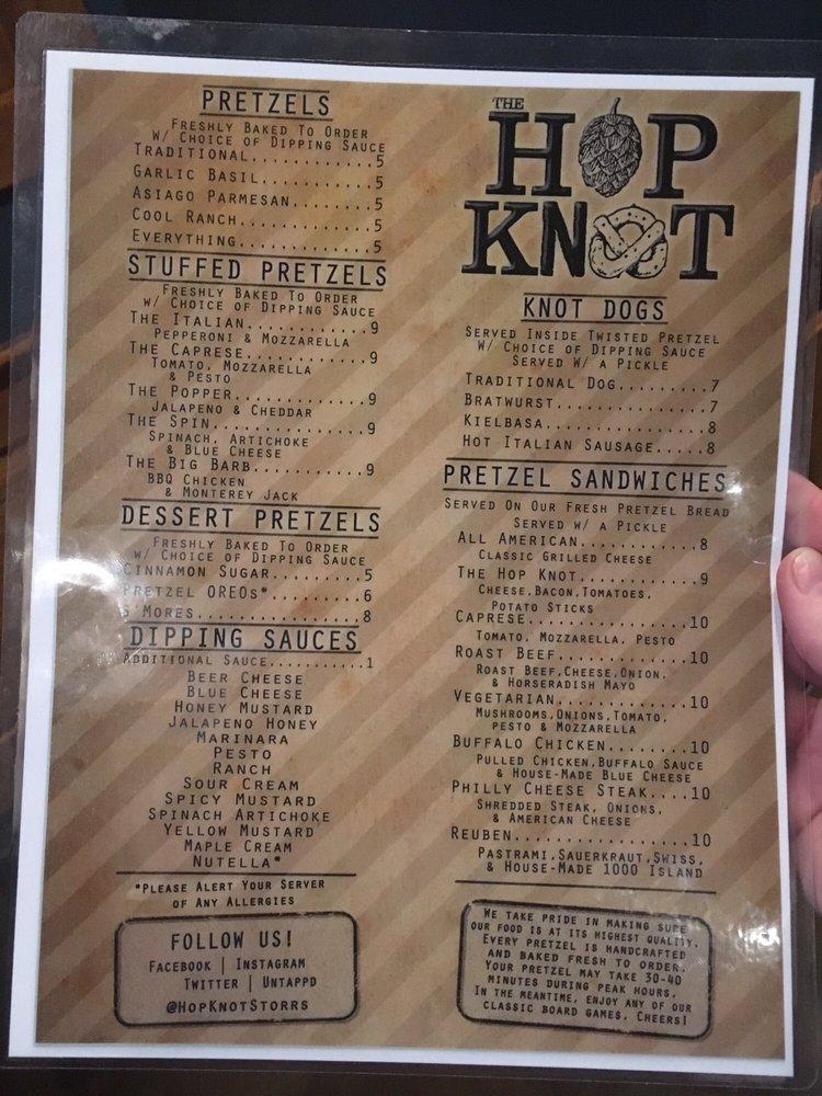 Menu at Hops 44 pub & bar, Mansfield