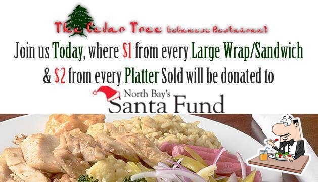 The Cedar Tree Lebanese Restaurant in North Bay - Restaurant menu and ...