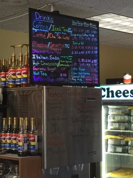 Menu at The Mixing Bowl Bakery, Sauk City