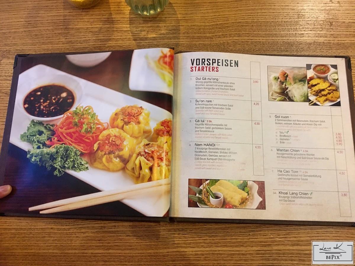 Speisekarte von Kodo Restaurant, Oranienburg