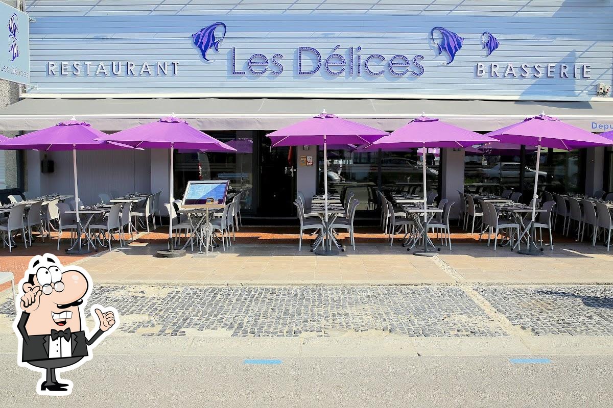 Les Délices restaurant, Fort-Mahon-Plage, Av. de la Plage - Menu du ...