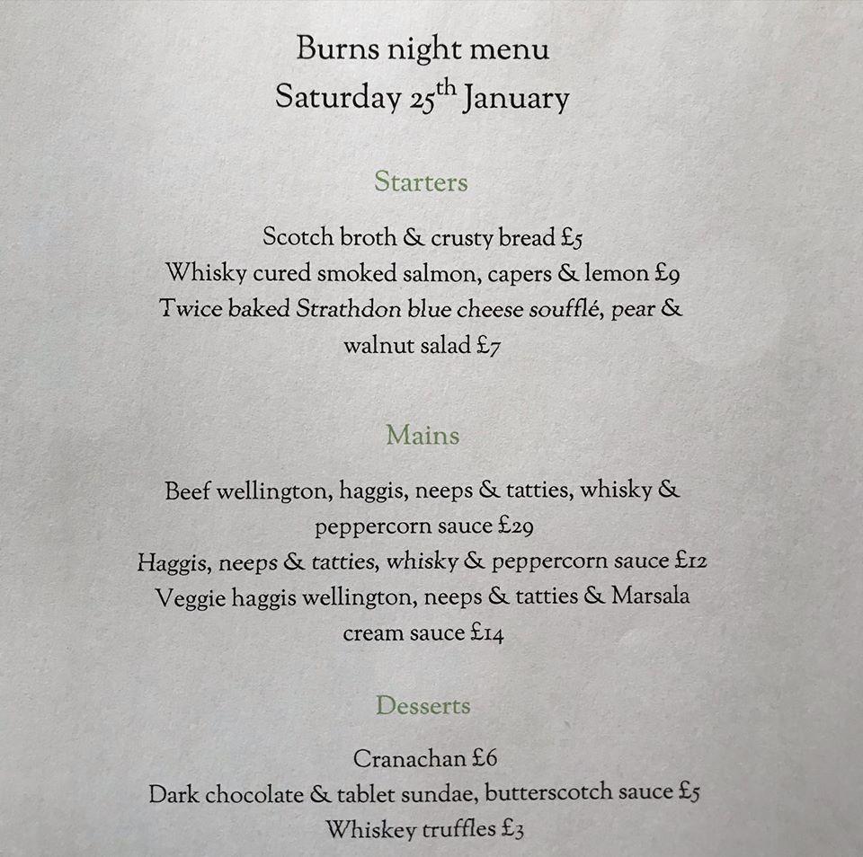 Menu at Provender Restaurant & Bar, Melrose