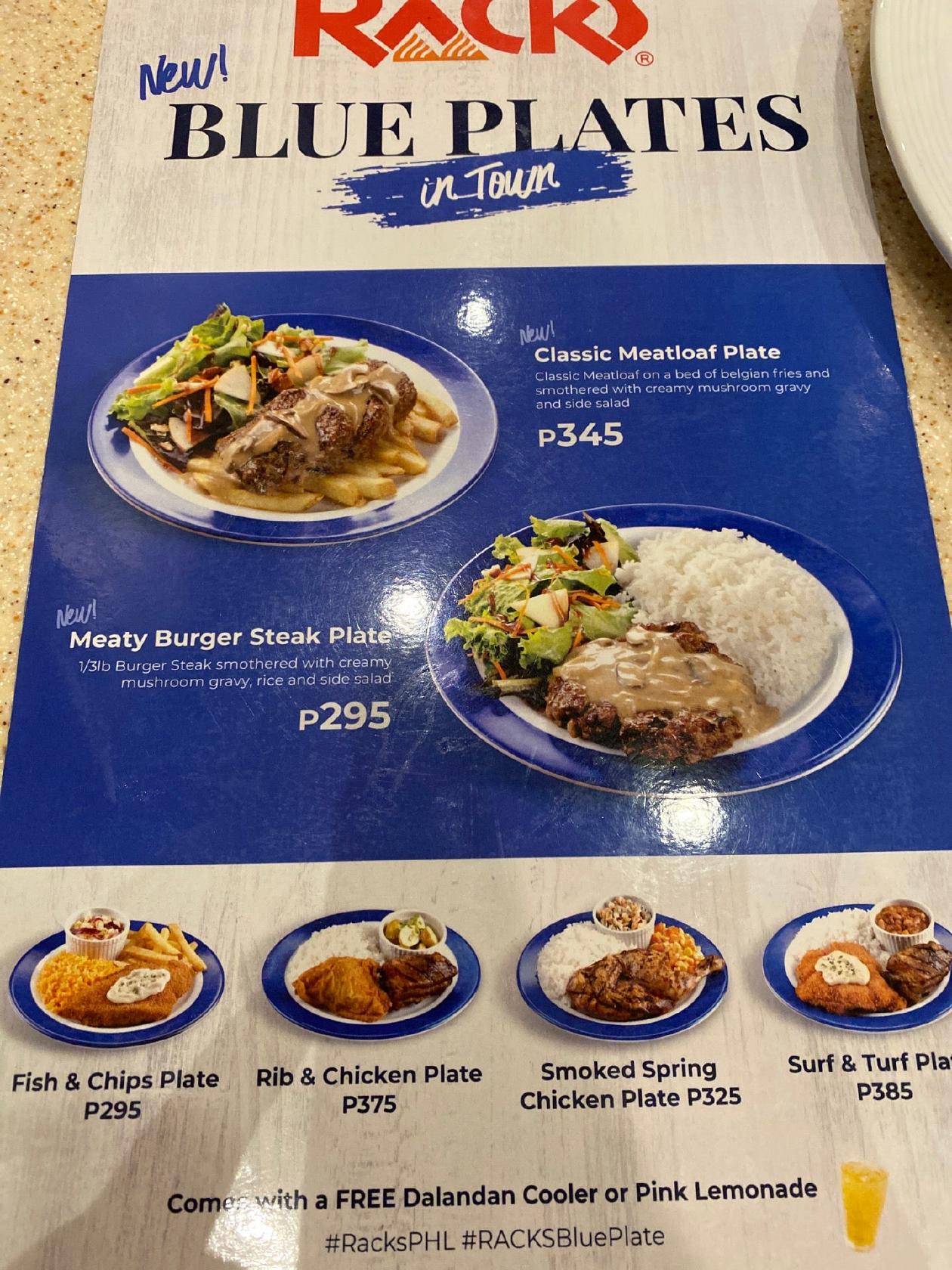 Menu at RACKS (Evia Lifestyle Center, Las Pinas) restaurant, Las Pinas ...