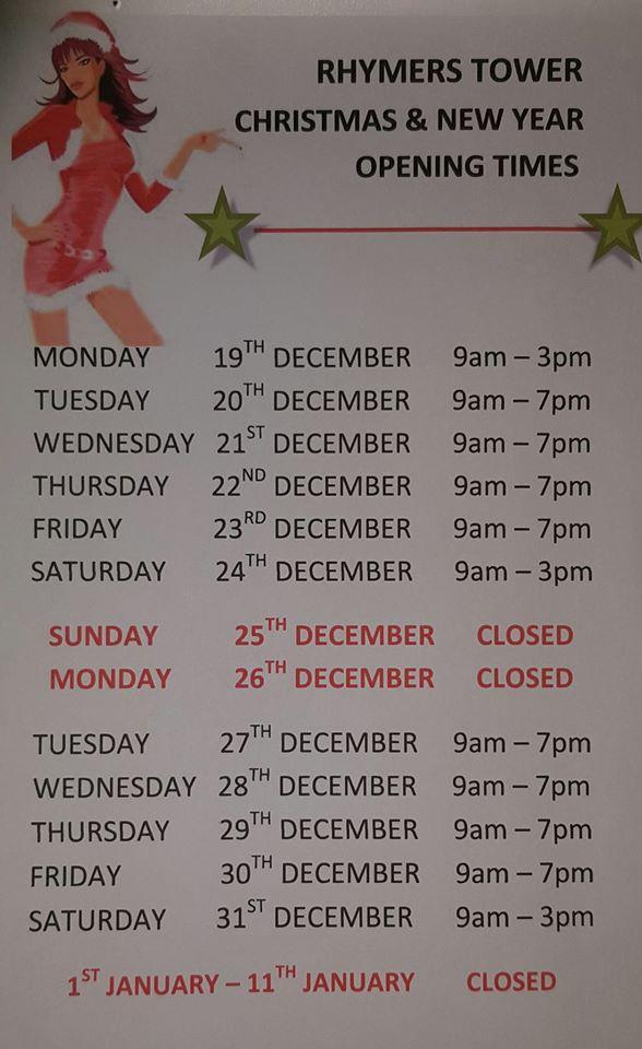 Menu at Rhymers Tower Coffee Shop and Restaurant, Earlston
